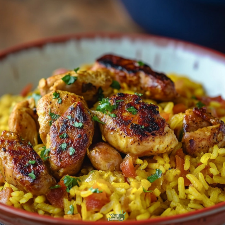 Home » Recipes » Dinner » Traditional Brazilian Galinhada