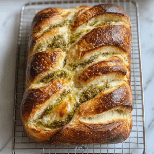 Home » Recipes » Bread » Pesto Parmesan Sourdough