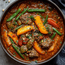 Home » Recipes » Dinner » Authentic West African Mafe (Peanut Stew)