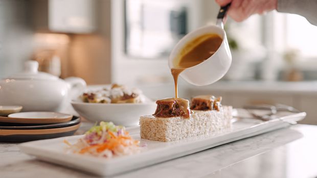 Bulgogi Mandu Broth Rice Bowl 5