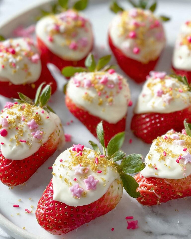 Home » Recipes » Desserts » Deviled Strawberries Recipe