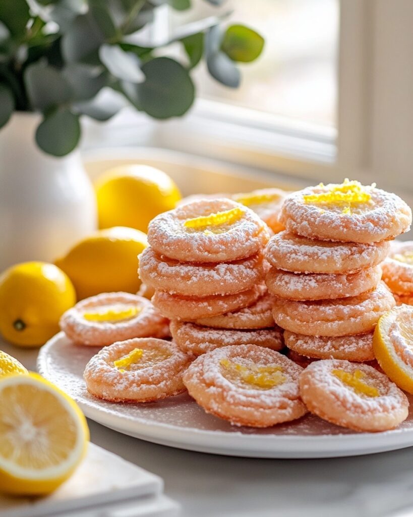 Home » Recipes » Desserts » Pink Lemonade Cookies Recipe